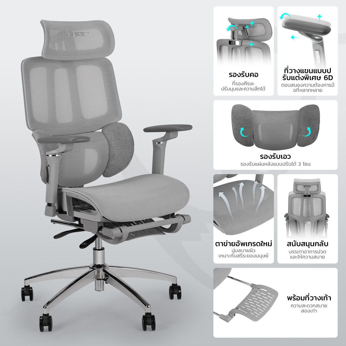 MUSSO H80 PRO Ergonomic Office Chair – mussoergo.com